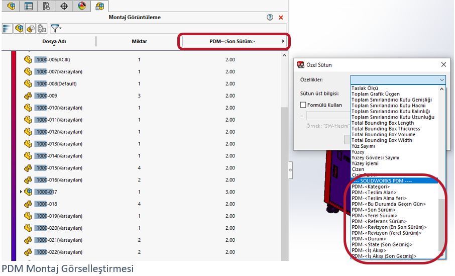 SOLIDWORKS PDM 2024 Yenilikler - Armada Yazılım Blog